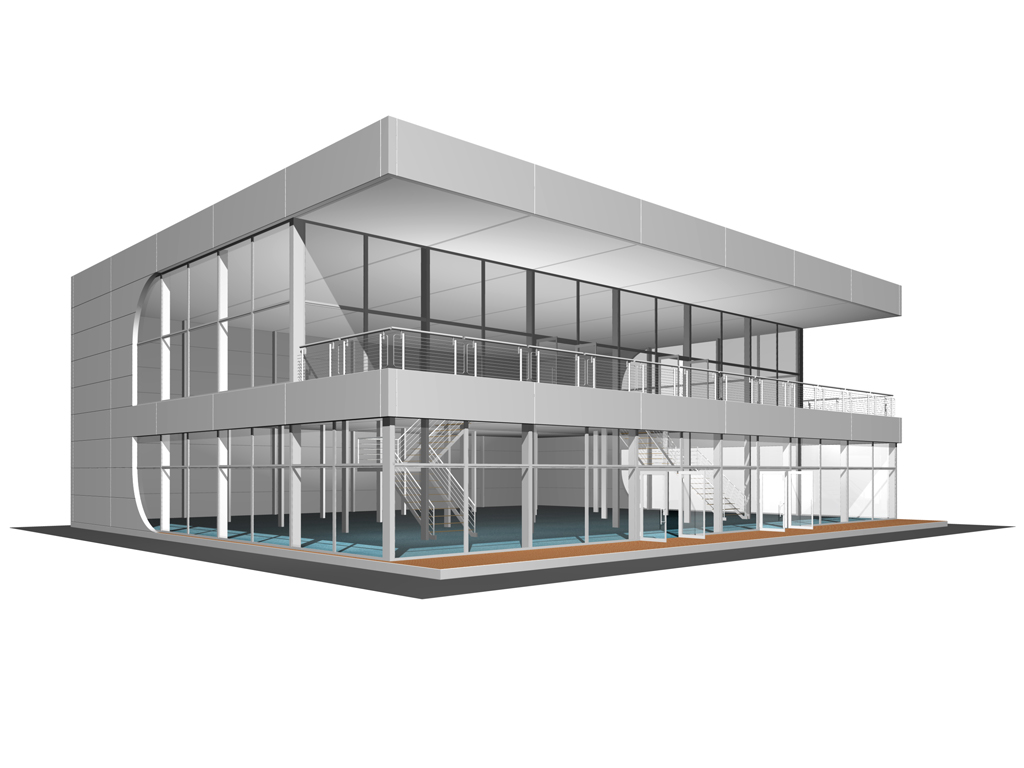 Manhattan: two-storey event building - HTS TENTIQ