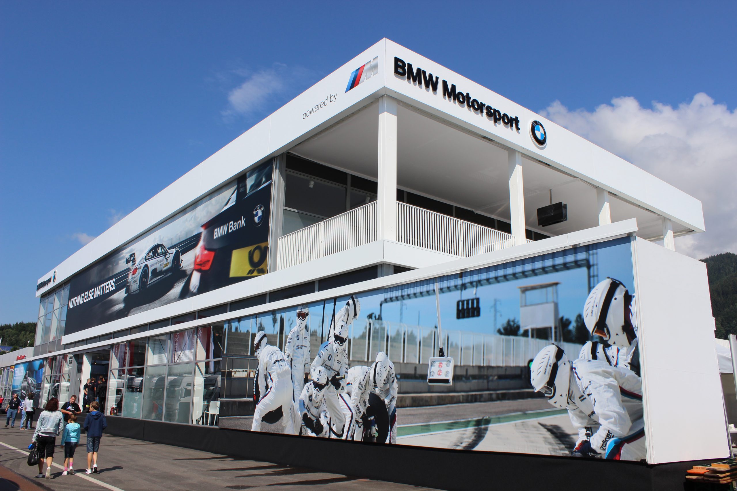 Manhattan Double Decker Tent for BMW Hospitality Sport - HTS TENTIQ