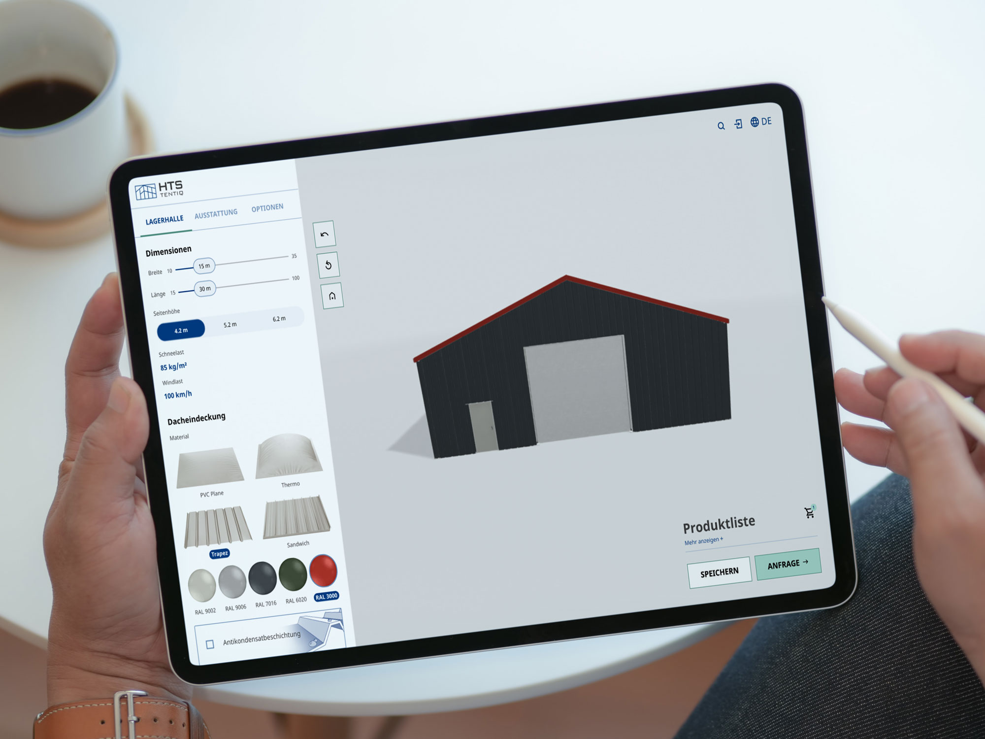 Temp Building Configurator, Design Yours in 3 Minutes! - HTS TENTIQ