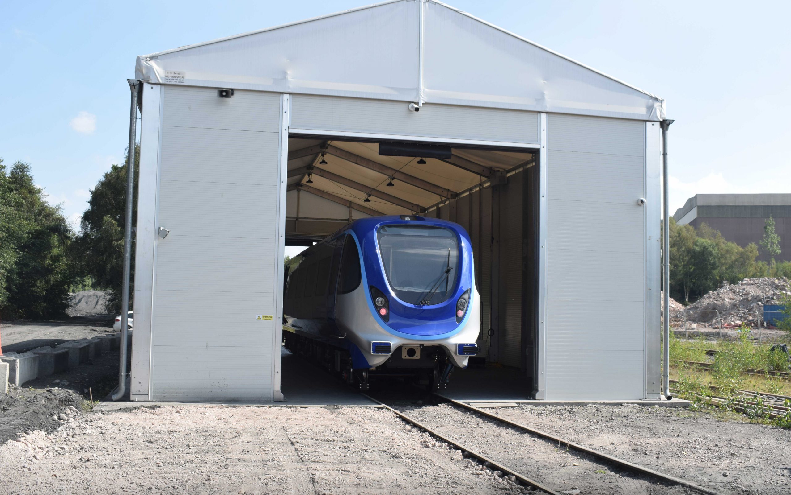 Modular Train Maintenance Shed - HTS TENTIQ